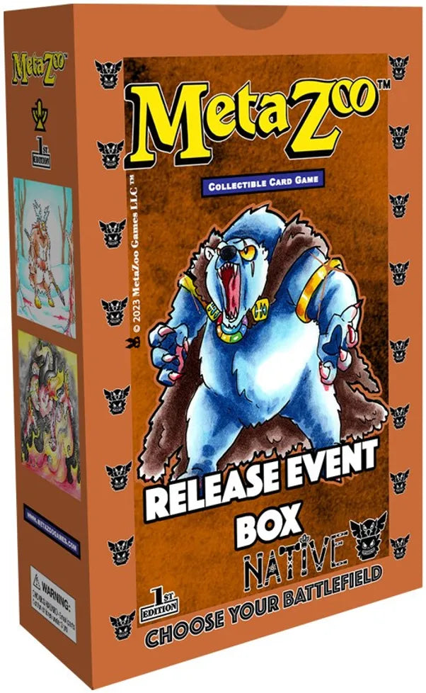 MetaZoo Native Release Event Box- MetaZoo – Trading Card Vault LLC